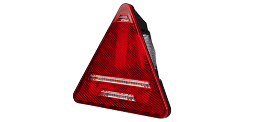 Durite LED REAR TRIANGLE TRAILER COMBINATION LIGHT R/H Right 12/24V | eBay