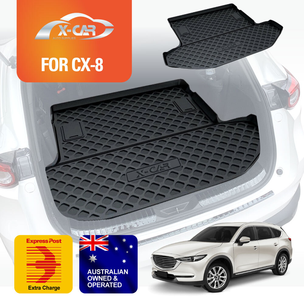 Heavy Duty Trunk Cargo Mat Boot Liner Luggage Tray for Mazda CX-8 CX8 ...