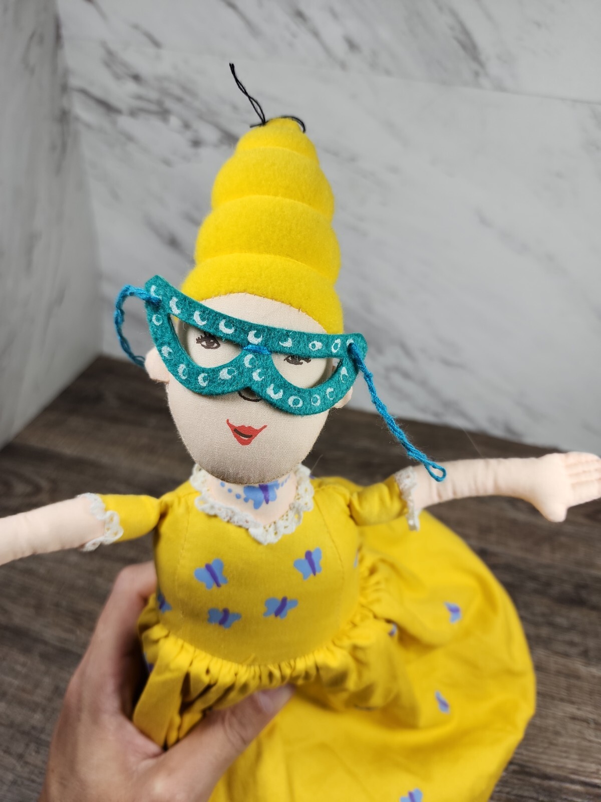 The Library Dragon Flip Doll Miss Lotta Scales/Miss Lotty Plush Soft ...