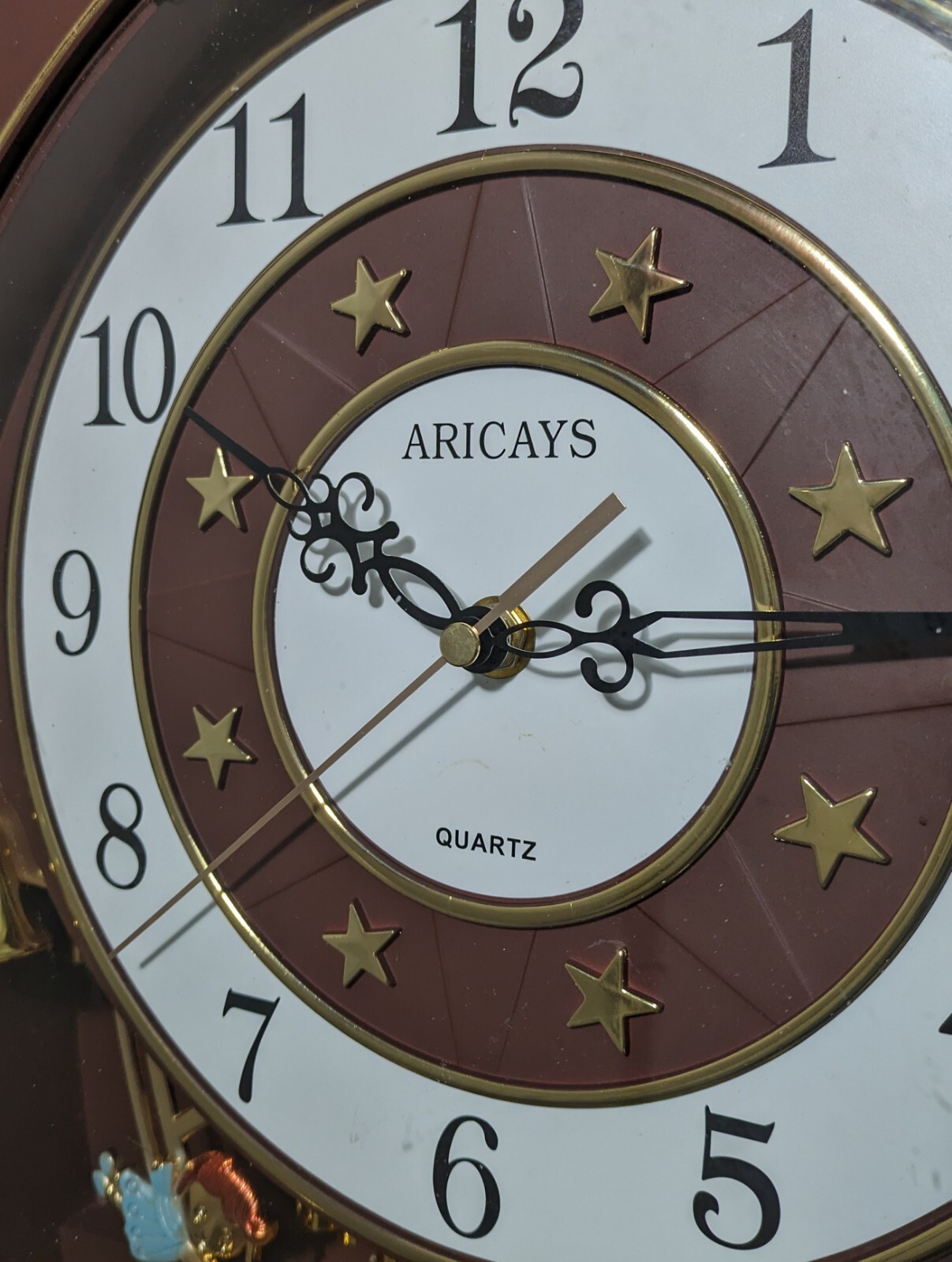 Read: RARE Vintage Aricays Romanza Musical Quartz Wall Clock Angels ...