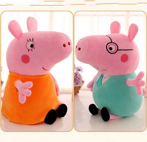 New Hot Peppa Pig Pigs Peppa Anger Family Plush Plush Doll Stuffed ...