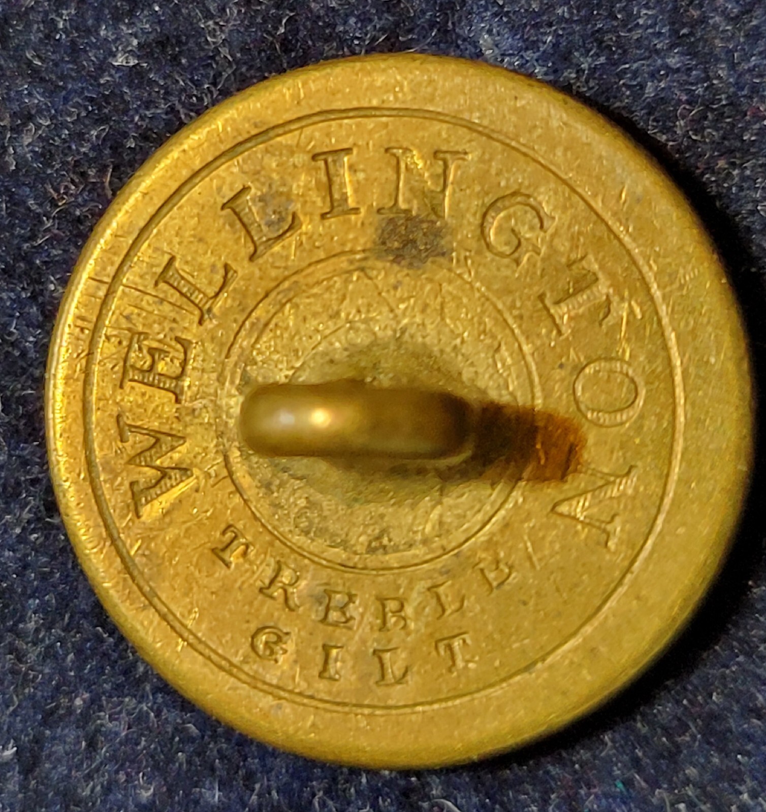 WAR OF 1812 OR NAPOLEONIC ERA ENGLISH PATRIOTIC BUTTON "WELLINGTON" | eBay