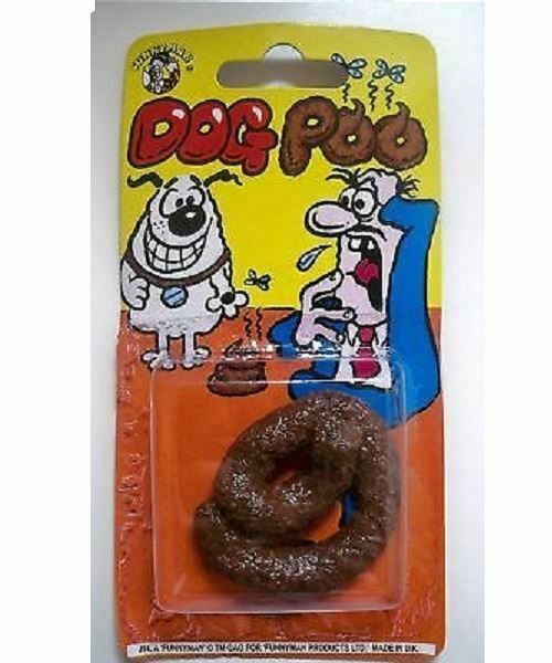Fake Dog Cat Poo Mess Doggy Doo Funny Practical Joke Prank Trick J14 ...