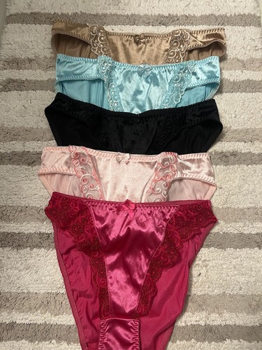 Vintage Victorias Secret Second Skin Satin Bras And Panties | eBay