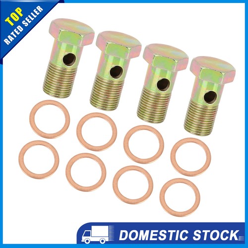Universal M18 Metric Thread Banjo Bolts Brake Fitting Adapter Washers ...