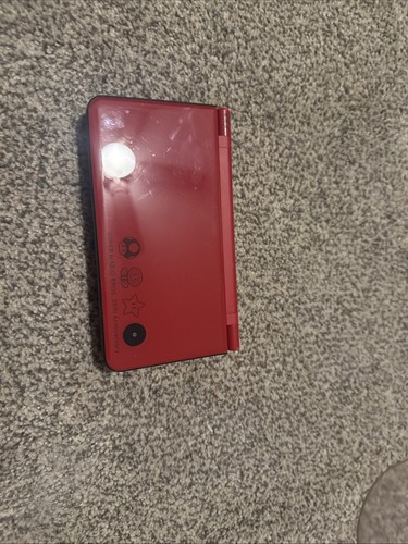 Nintendo DSi XL Red Super Mario Bros. 25th Anniversary Edition Handheld ...