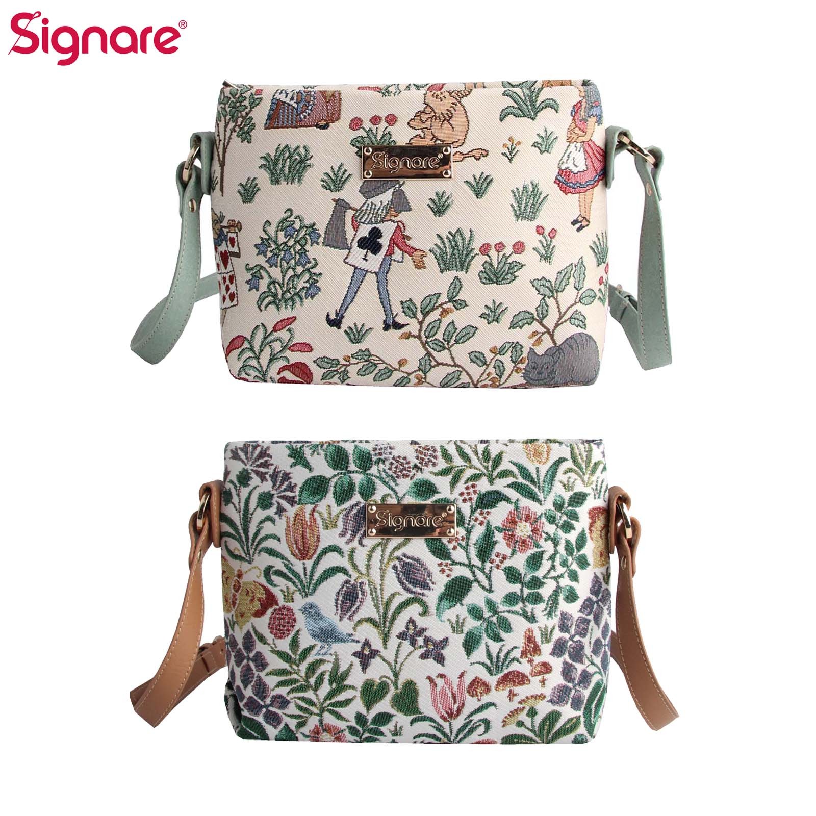 Tapestry Crossbody Purse Shoulder Handbag CFA Voysey Alice in ...