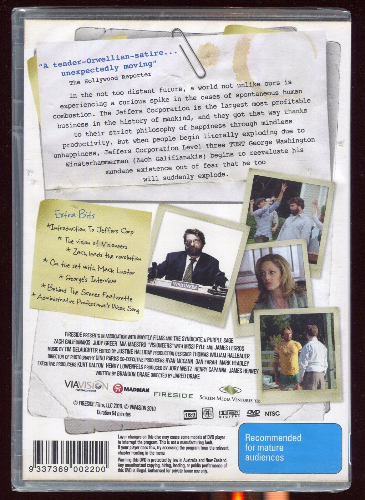 Visioneers (DVD, 2008) for sale online | eBay