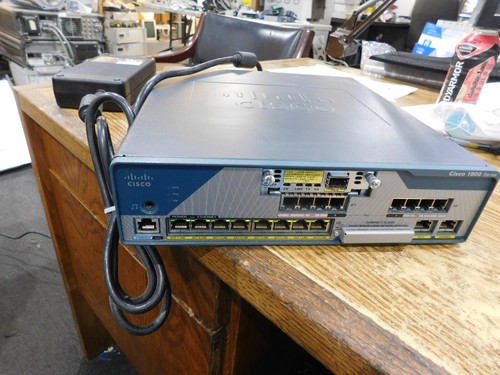 Cisco: C1861 Intergrated Service Router w/ Adapter. PID VID: C1861-SRST ...
