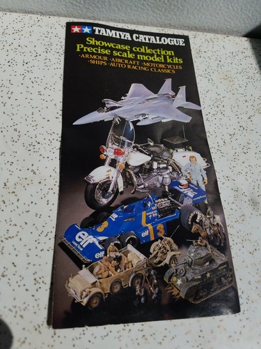 Vintage TAMIYA CATALOGUE Showcase collection precise scale model kits ...