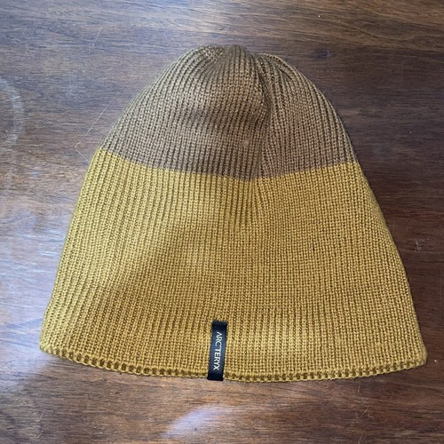 Arcteryx Beanie Lightweight Wool Toque Yellow Gold | eBay
