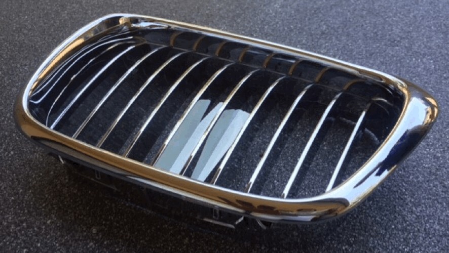 Front Hood Grill Right Passenger Side Replace BMW OEM # 51137064317 ...