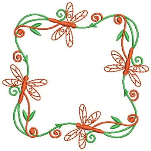 Embroidery Design Set - Decorative Borders - 10 Designs - 9 Formats ...