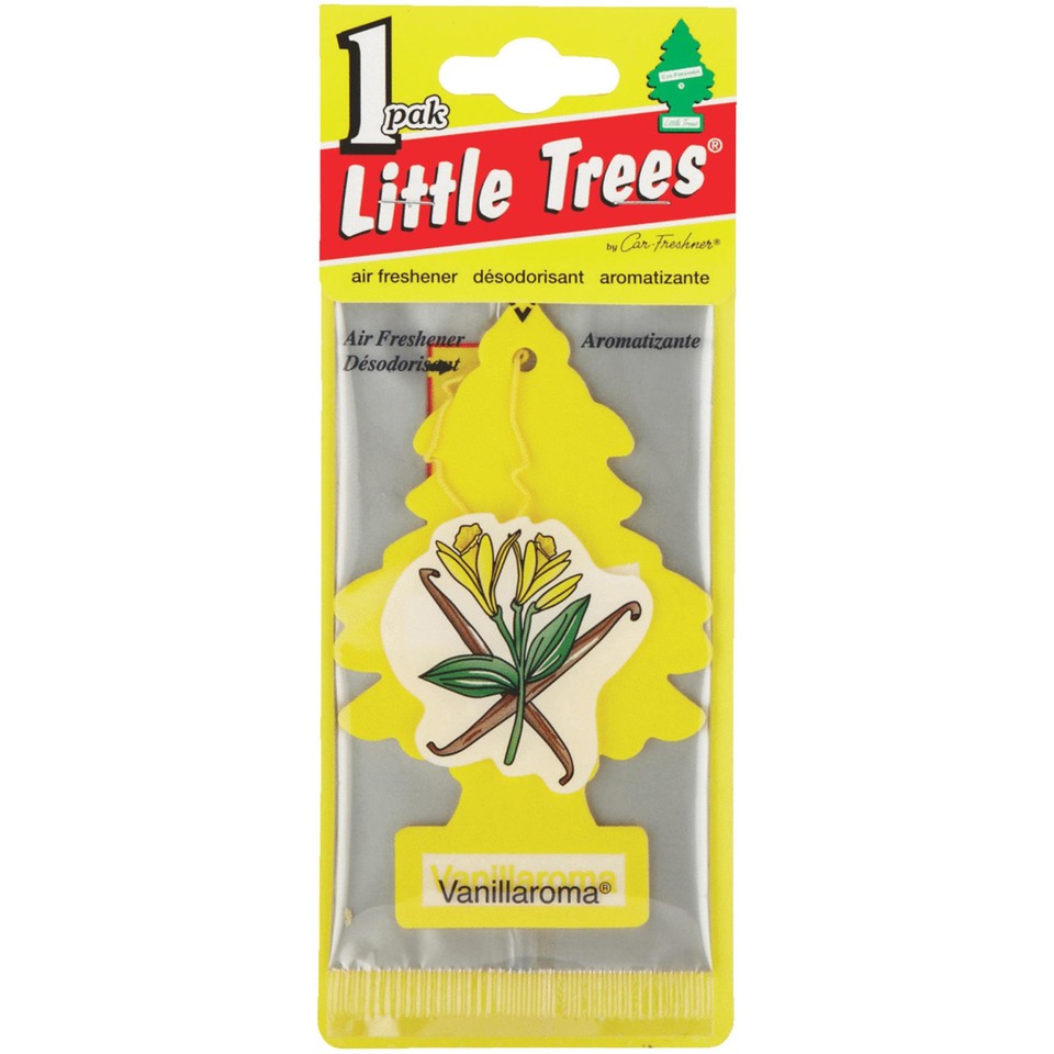 Vanillaroma Little Trees Freshener 10105 Vanilla Aroma MADE IN USA Pack ...
