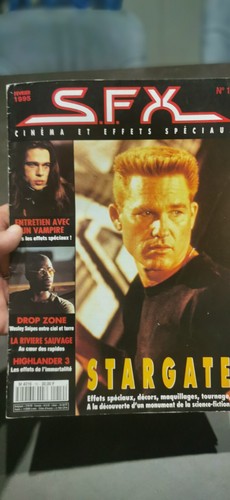 Cinéma sfx 19 stargate highlander 3 drop zone entretien avec un vampire ...