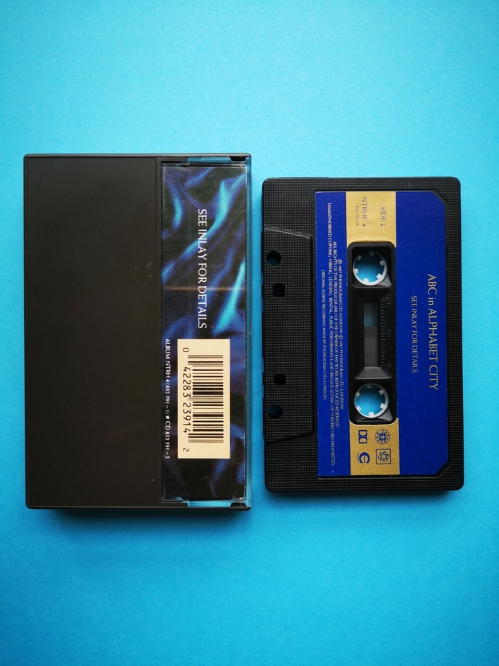 ABC : Alphabet City : Tape Cassette Album - 1987 - 80s Synth Pop | eBay