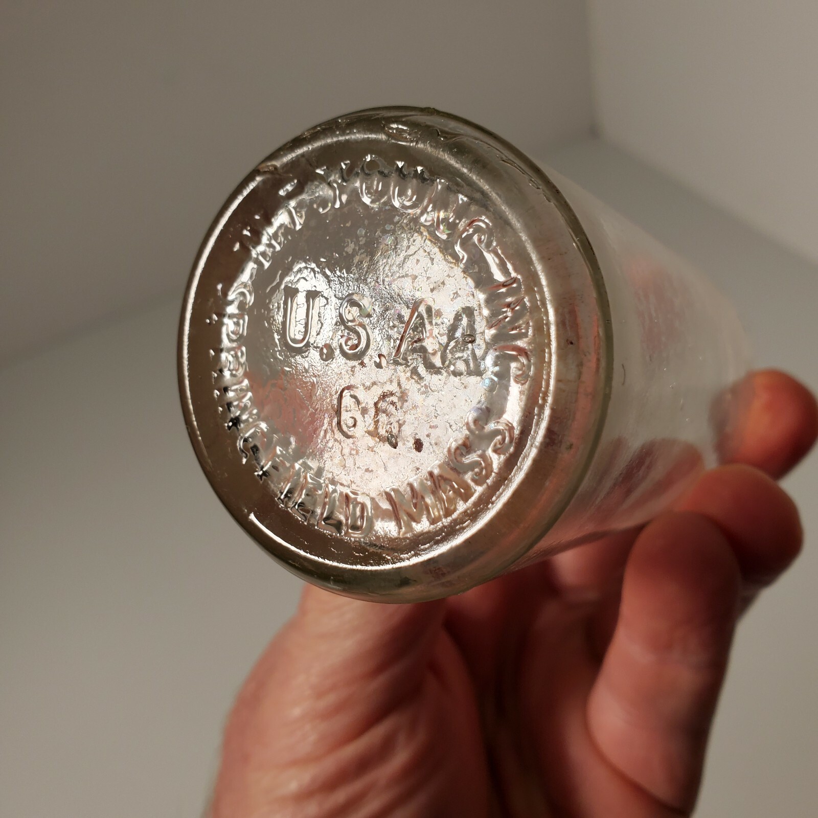 Vintage Absorbine Jr Clear Glass Cork Top Antique Bottle Approx 5" Tall ...