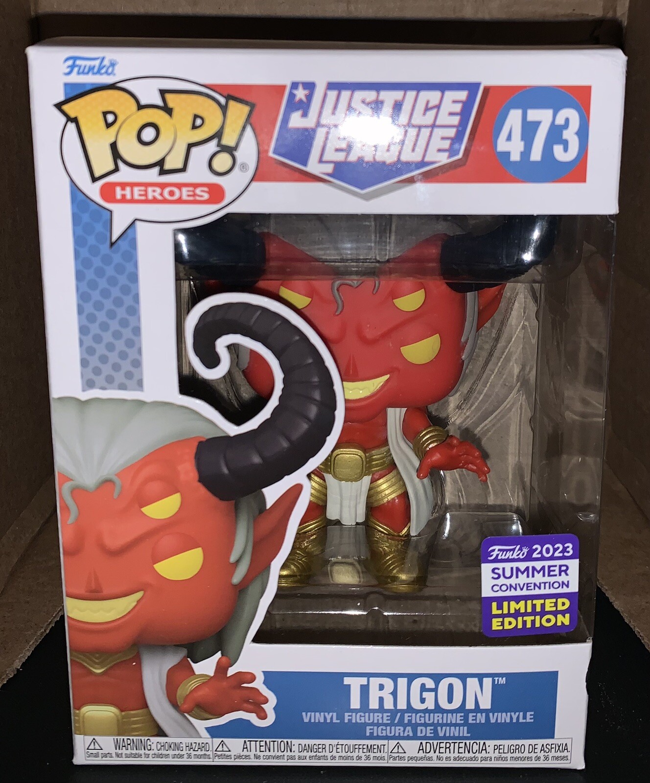 Funko Pop! Vinyl: DC Universe - Trigon (SDCC) - San Diego Comic Con ...