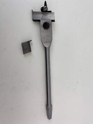 Irwin 44202 7/8-3" Adjustable Width Spade Bit, 8-1/2" Overall Length | eBay