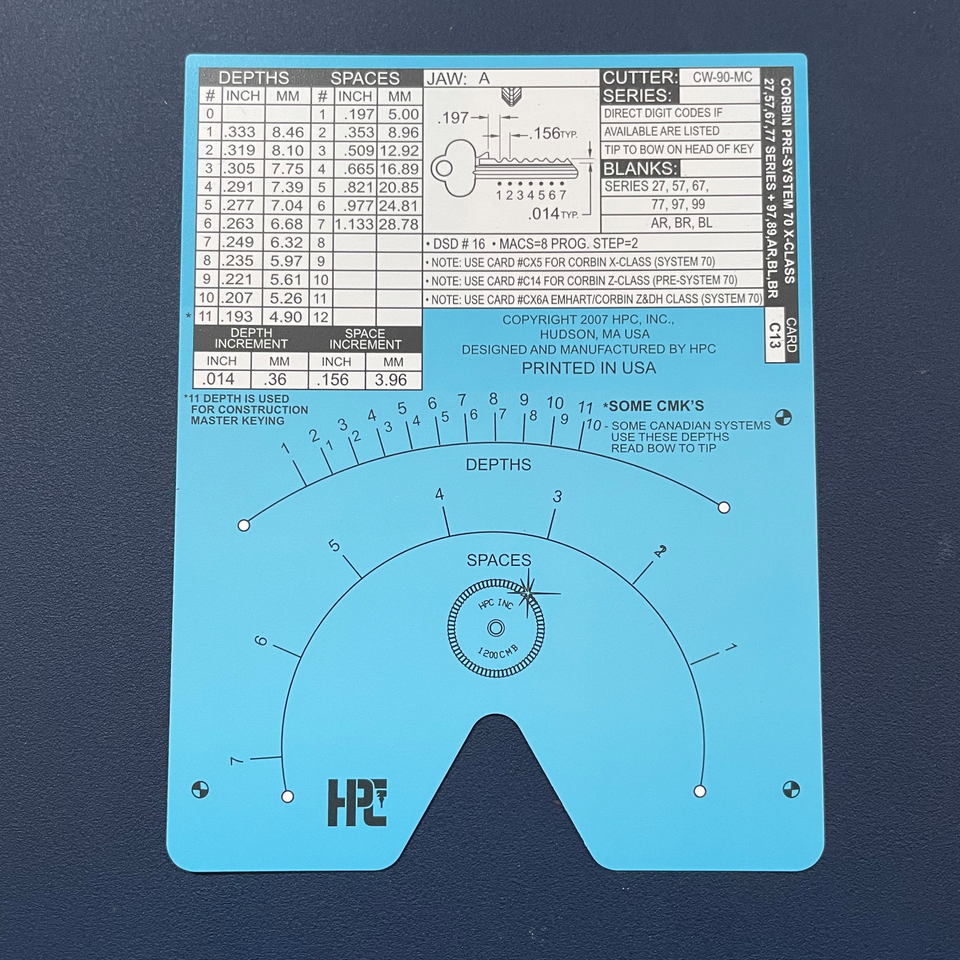 New HPC Replacement Code Cards for 1200 CMB Blitz - Free Shipping ...
