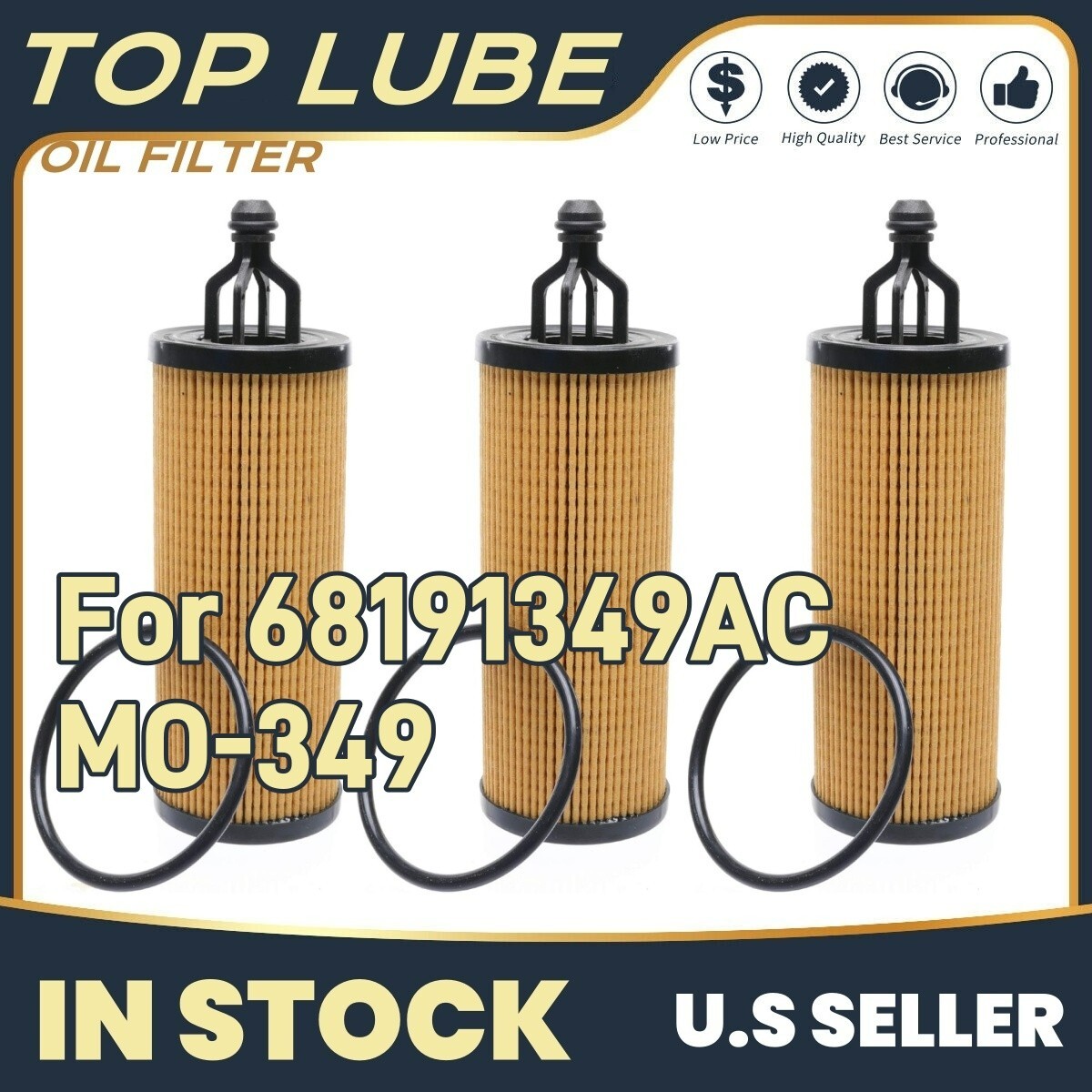 CHRYSLER 68191349AC - cross reference oil filters | oilfilter ...