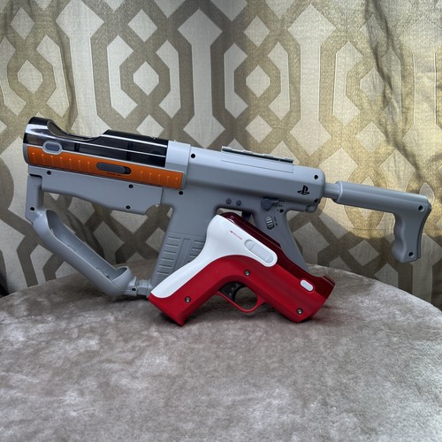 Playstation Move Gun Shooting Attachment + Move Sharp Shooter Light Gun ...