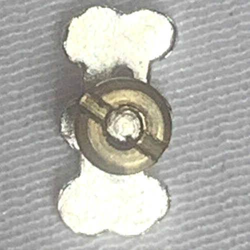 Antique Victorian Old English Silver Color* Stone Insert Monogram ...