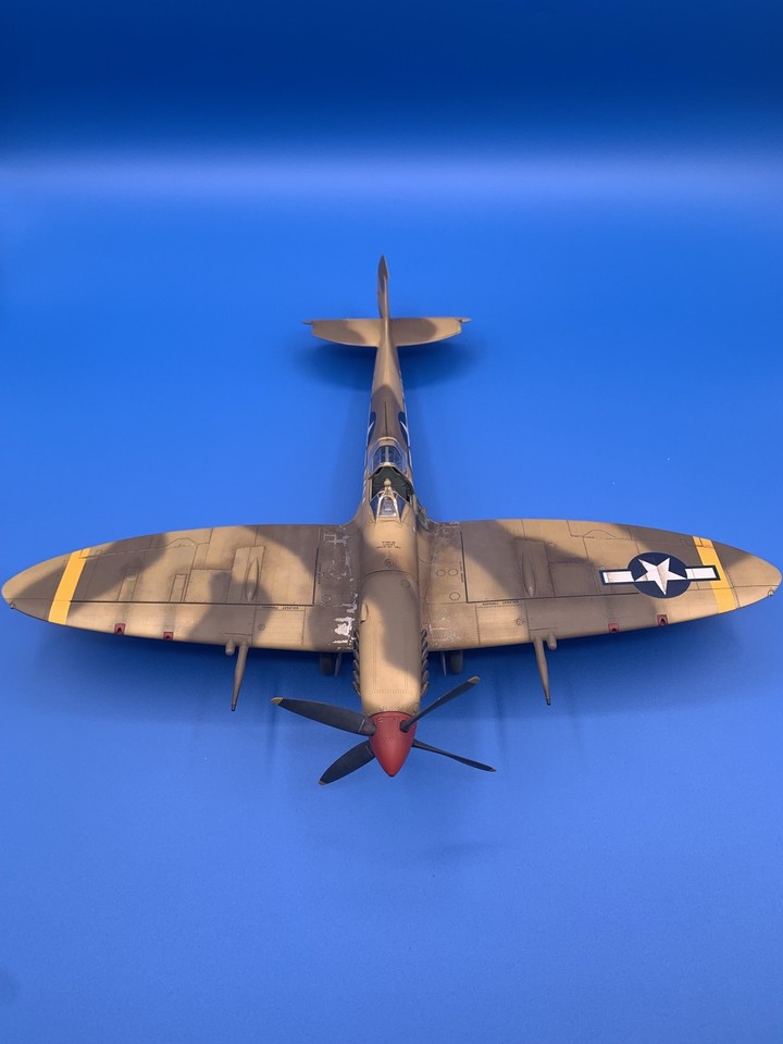 Pro Built 1/32 Tamiya Spitfire Mk. VIII "Fargo Express" 308th FS, 31st ...