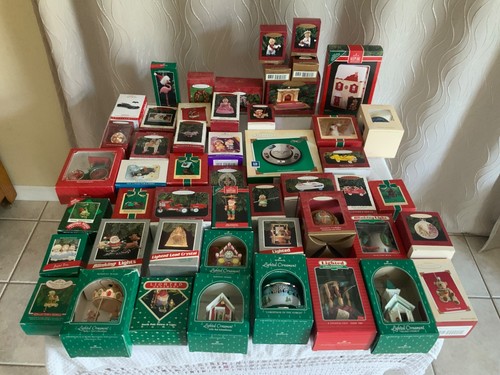 HUGE LOT VINTAGE HALLMARK ORNAMENTS 1980-2000 | eBay