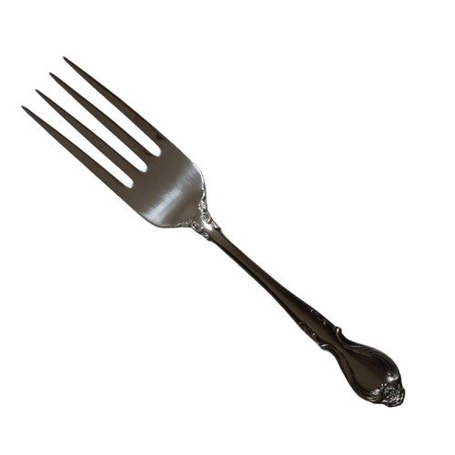Lyons Queens Fancy Cold Meat Fork 18/8 Stainless Steel Satin Black ...