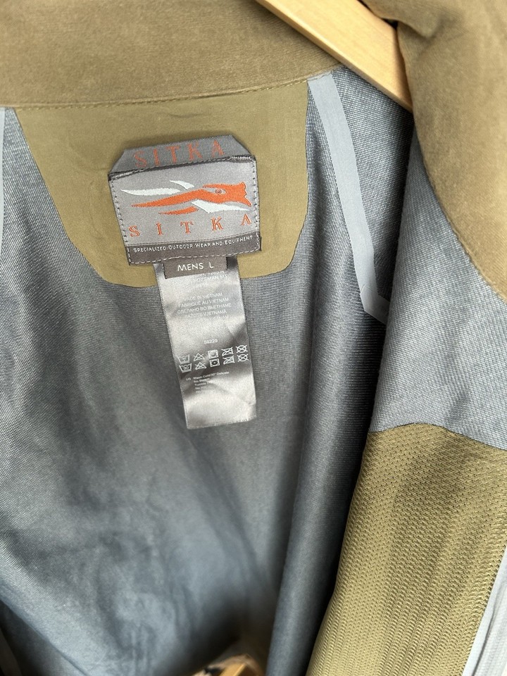 SITKA GEAR Mountain SUBALPINE OptiFade Wind Gore-tex Camo Hunting ...