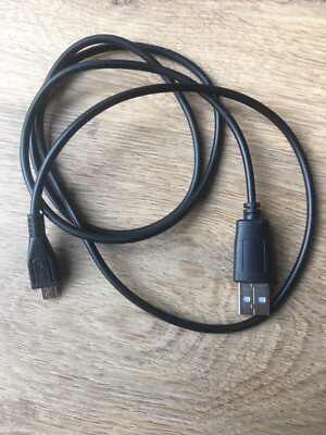 3.58 FT USB to Micro Charger Cable AWM 2725 VW-1-1 30V 28AWG E164571 ...