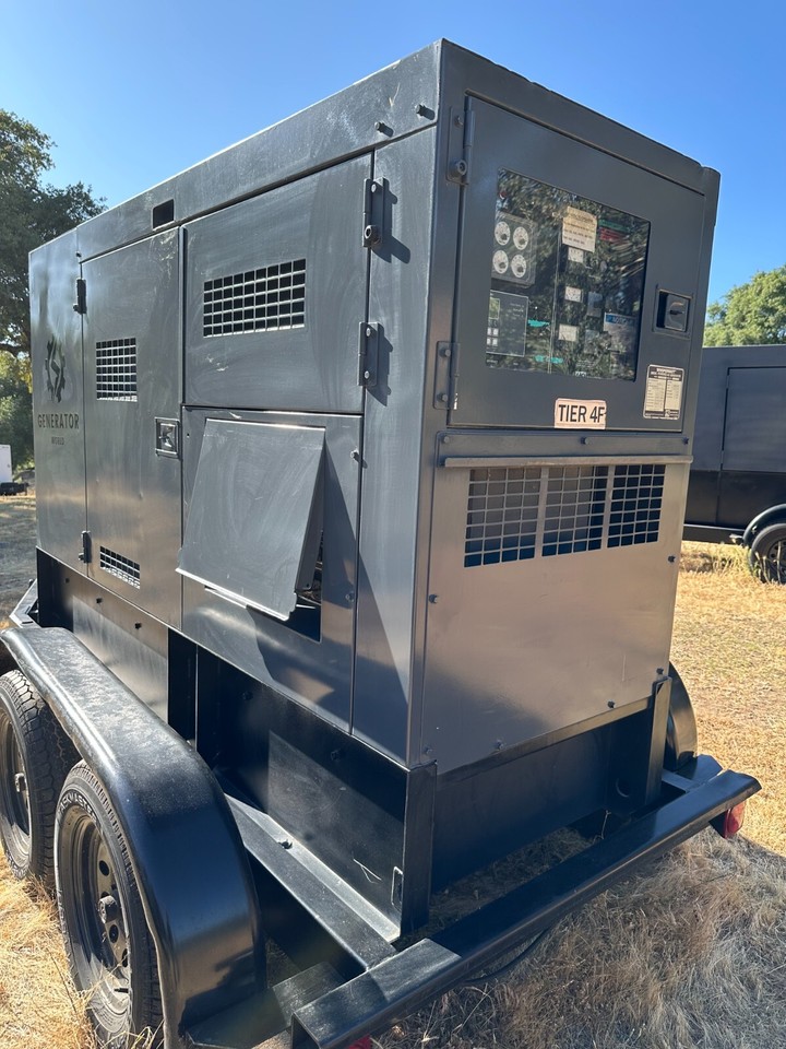 Multiquip MQ DCA70SSIU4F 70kVa 56kW Trailer Mounted Generator | eBay