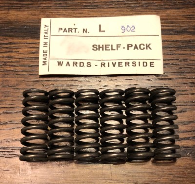 MONTGOMERY WARDS BENELLI 250cc + 350cc CLUTCH SPRING SET (6 PIECES ...