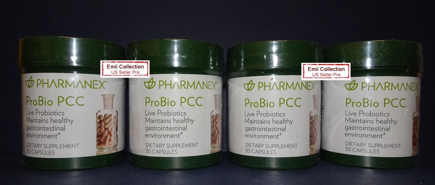 Nu Skin Nuskin Pharmanex Probio PCC 30 Capsules Live Probiotics Sealed Bundle | eBay