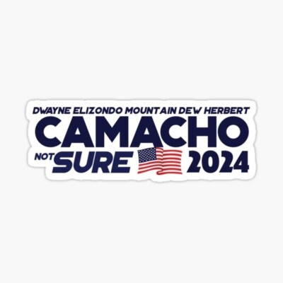 camacho 24 sticker political presidential race | eBay