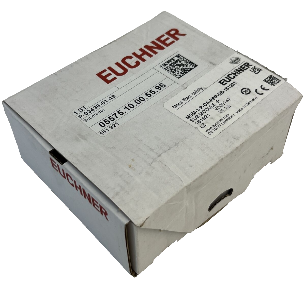EUCHNER MSM-1-P-CA-PPP-D8-161921 Submodule | MSM1PCAPPPD8161921 Sub Modul 161921 | eBay