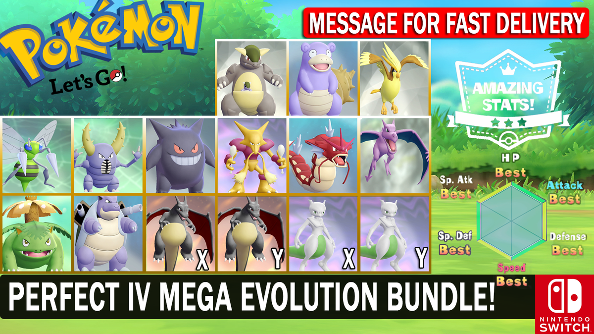 Shiny Mega Pokemon