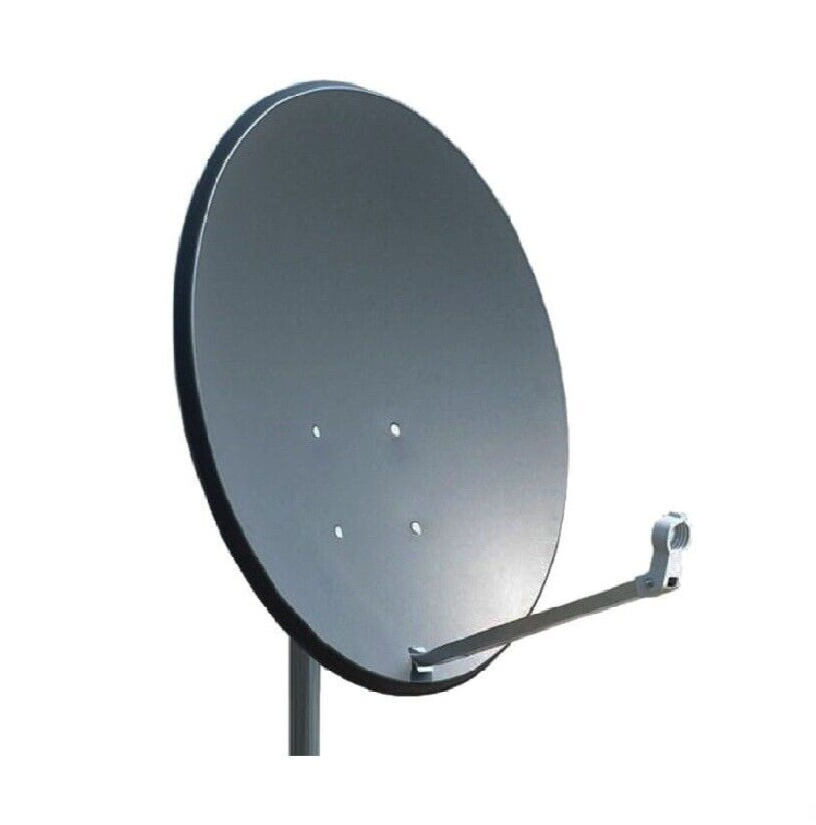 Satellite Dish Steel Antenna Sky Freesat CORAB 80cm HD 4K 8K 3D HOTBIRD ...