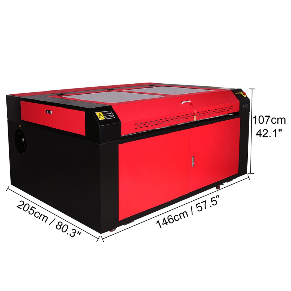 VEVOR 130W CO2 Laser Engraver Cutter Machine Engraving Cutting 2040* ...