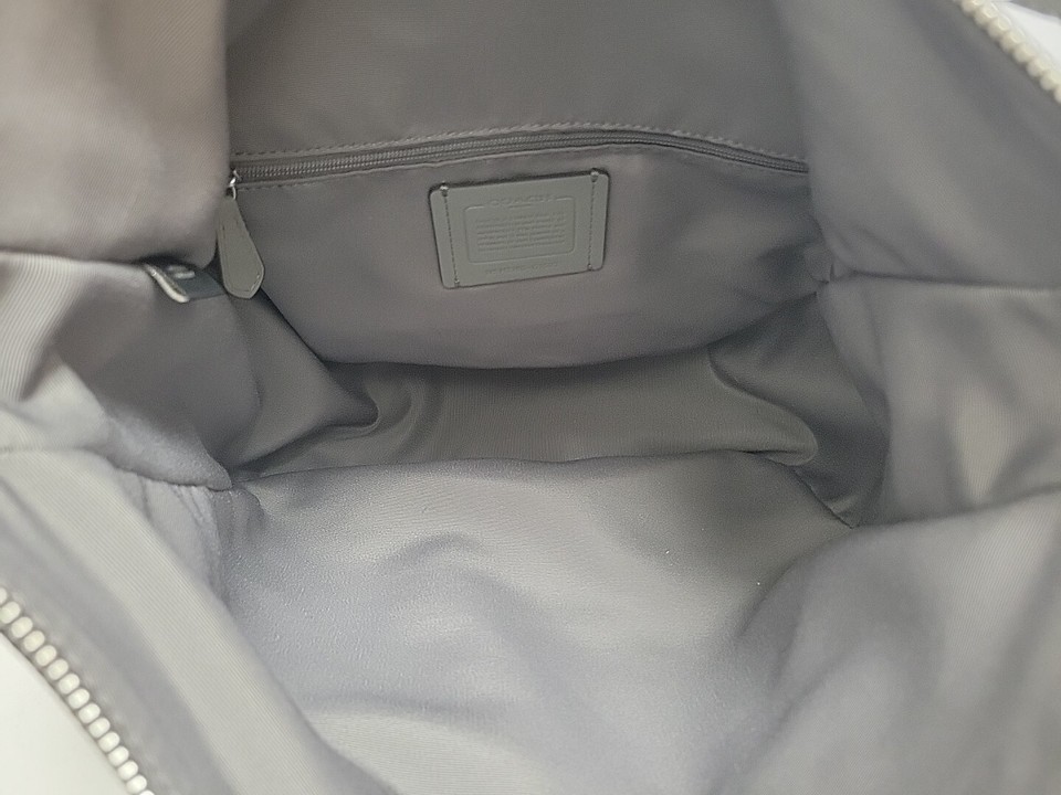 Coach Pennie Hobo Heather Gray Mixed Leathers Convertible Shoulder Bag ...