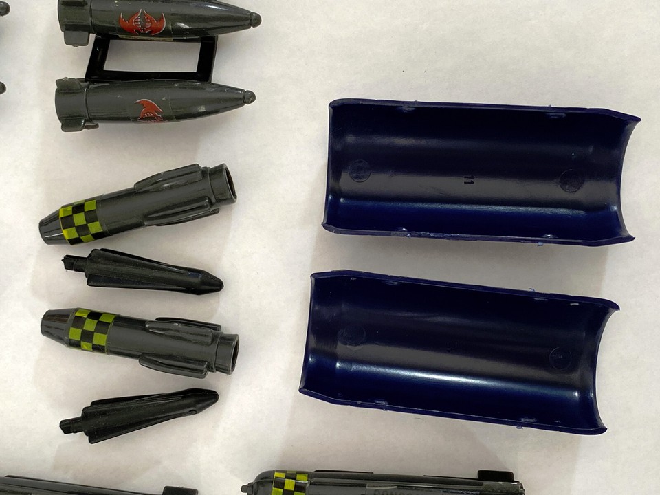 Cobra Rattler Ground Attack Jet w/ Wild Weasel GI JOE ARAH 1984 ...