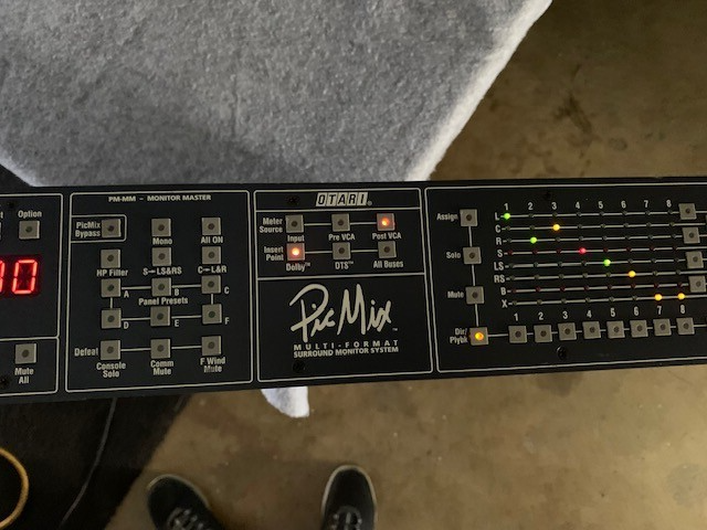 Otari PicMix Pic Mix Monitor Master Rack | eBay