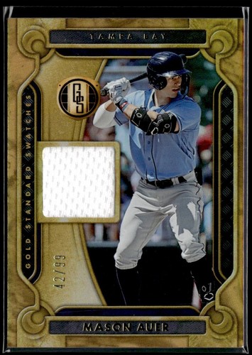 2023 Panini Chronicles Gold Standard Swatches Mason Auer /99 Tampa Bay ...