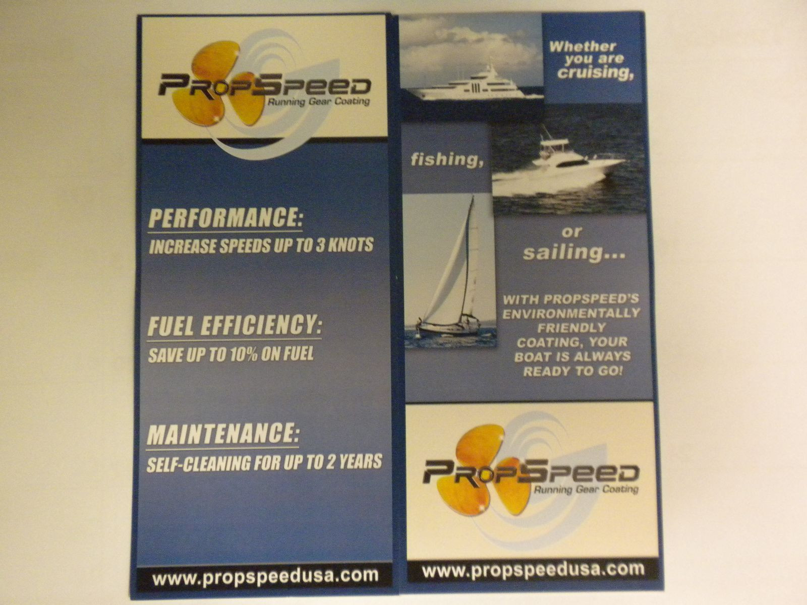 Prop Speed Large Propeller & Under-water metal Foul release paint ...