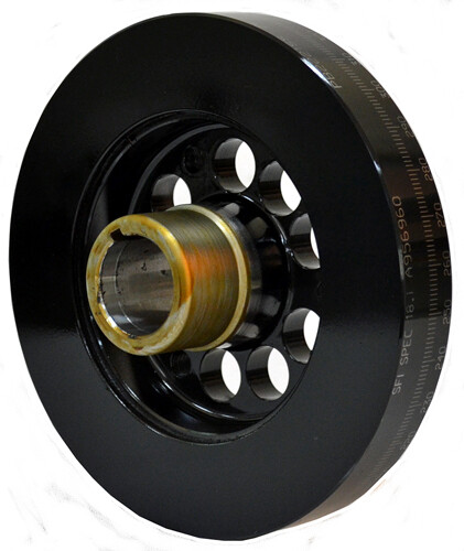 PowerBond Street Series 7in. Harmonic Balancer S/B Chev 283-350 Neutral ...