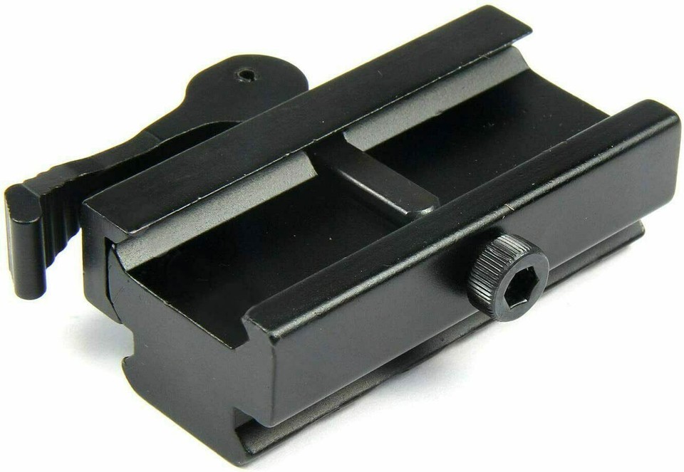 4PCS 5-Slot Quick Release Detach QR QD 1/2" Riser Scope Mount for ...