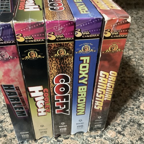 VHS Lot Of 5 Diff. Soul Cinema Pam Grier Coffey Foxy Brown Original ...