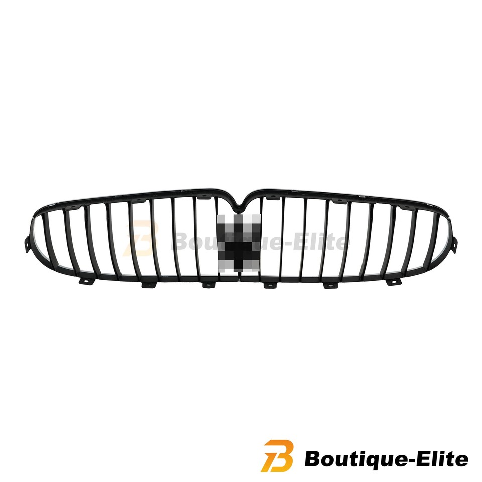 NEW For 2008-2017 Maserati GranTurismo Black+Plating Front Bumper Grill ...