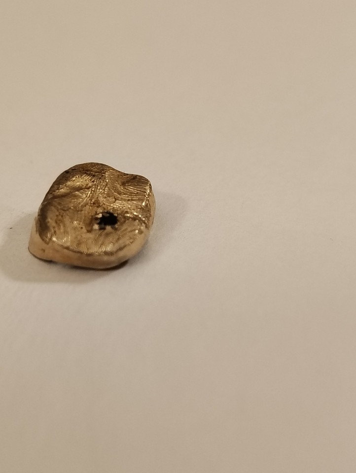 Gold Dental Scrap Crown Cap Molar Tooth 1.6 | eBay